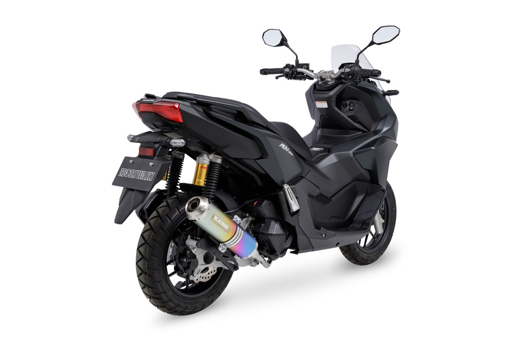[新製品案内]’23 ADV160用 ZERO Full Exhaustを発売します – モリワキエンジニアリング