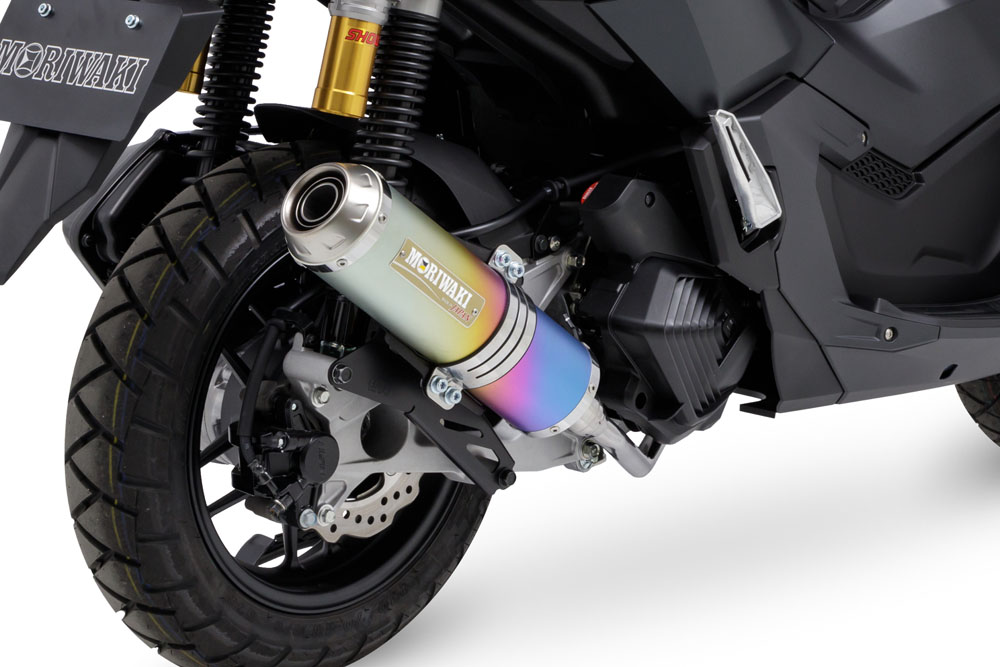 [新製品案内]’23 ADV160用 ZERO Full Exhaustを発売します – モリワキエンジニアリング
