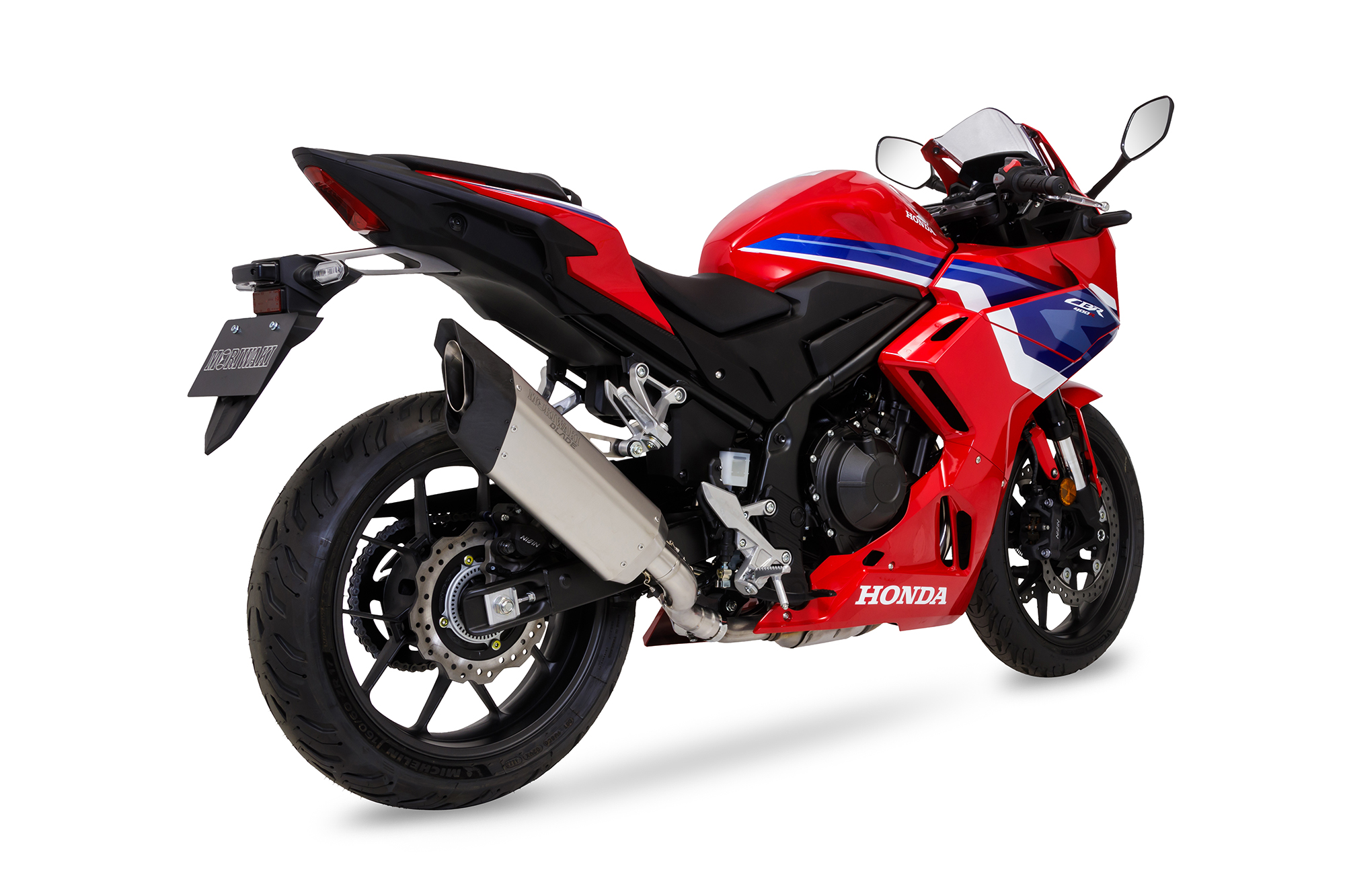 CBR400R Slip-On Exhaust BLADE 8月発売 – モリワキエンジニアリング